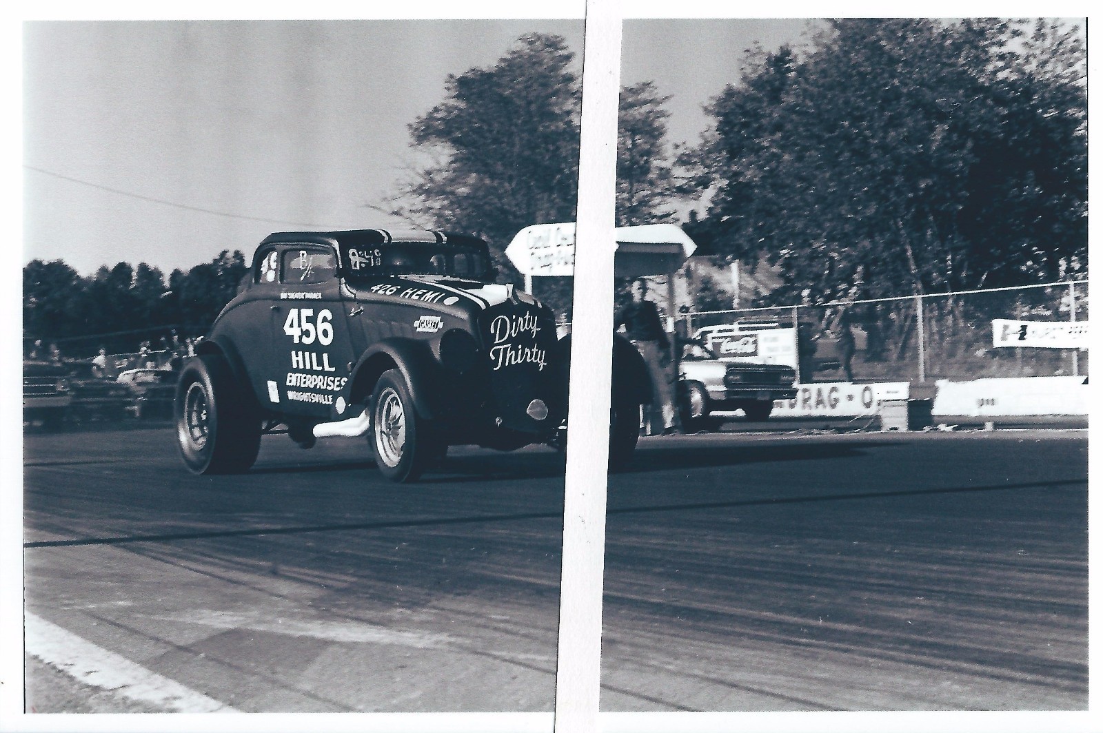 1960s NHRA Drag Racing-1933 B/A Willys-"Dirty Thirty"-Charlie Hill-Bob ...
