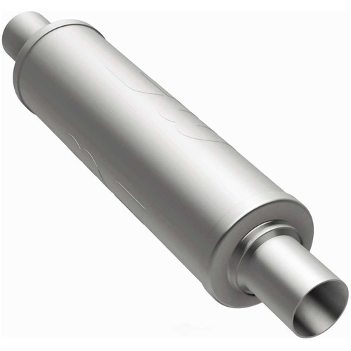 Exhaust Muffler-Satin Finish 3x3in. Round Magnaflow 12649 | eBay