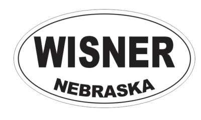 WISNER Nebraska oval Autoaufkleber D7126 Euro oval | eBay