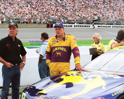 JIMMY SPENCER 1997 #23 CAMEL FORD THUNDERBIRD NASCAR 8X10 PHOTO SMOKIN ...