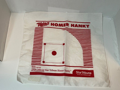 Minnesota Twins Homer Hanky 2004 Playoffs MLB Baseball Postseason ...