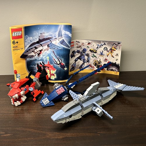 LEGO Deep Sea Predators Designer Set 4506 100% Complete w/Instructions ...