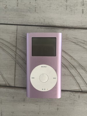 Apple iPod Mini - Model A1051 - 4GB - 1st Generation - Pink - Tested ...