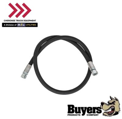 Buyers Products 1304237, SAM 3/8 x 45" Hydraulic Hose w/ FJIC Ends to ...