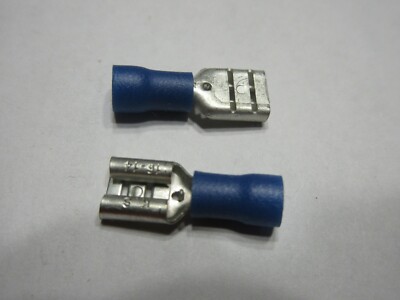 Lot of 25 K.S. Terminals FDV-250 Quick Connect, Crimp 0.250, 16-14 GA ...