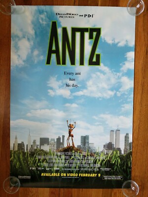 Antz New York Version Original Authentic Movie Poster Single Sided ...