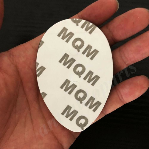 2x Big Metal Chrome Alienware Alien Head UFO Car Decals Badge Decal ...