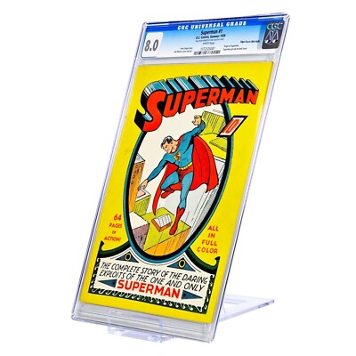 CGC / CBCS Graded Comic Slab Large Adjustable Display Stands (Pack of 5 ...