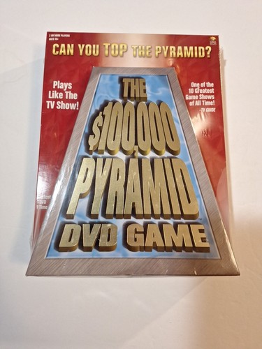 The $100,000 Pyramid DVD Game (2006) Brand New! Factory Sealed Box NEW ...