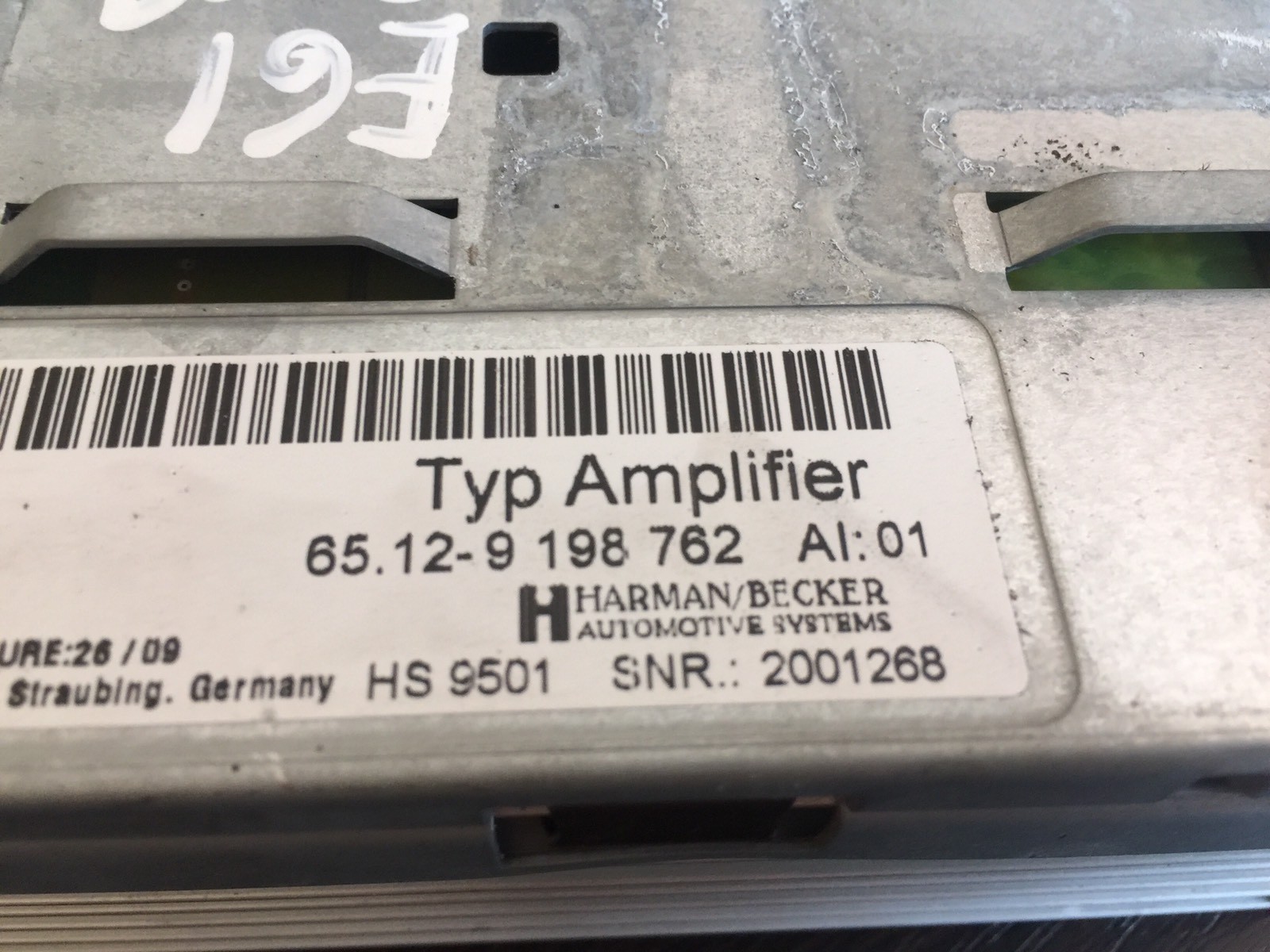 BMW OEM E60 E61 E63 E64 5 6 Ser M Harman Becker HiFi Sound Amplifier 9198762 | eBay UK