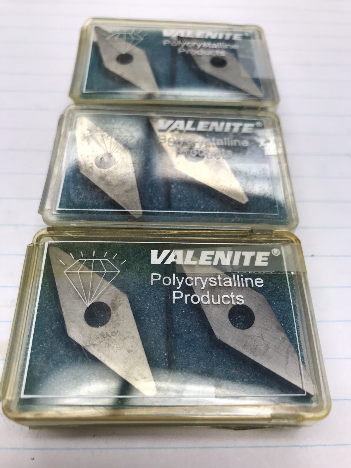 2 Pcs. VNGM432-2G VC727 PCD TIPPED VALENITE INSERT (loc J1) | eBay