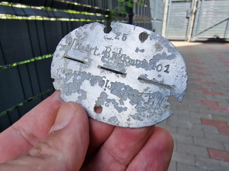 WW2 Original German ID Dog Tags. Battlefield relic | eBay