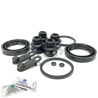 2X FRONT BRAKE CALIPER REPAIR KITS SEALS FITS: SMART ROADSTER 03-07 ...