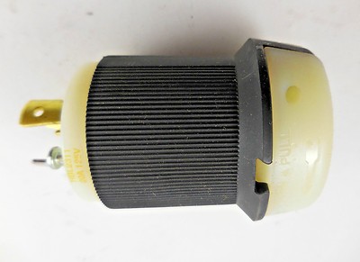 Hubbell HBL2311/ 20A/ 125V/ 2-Pole/ 3-Wire Grounding/ Twist-Lock Plug ...