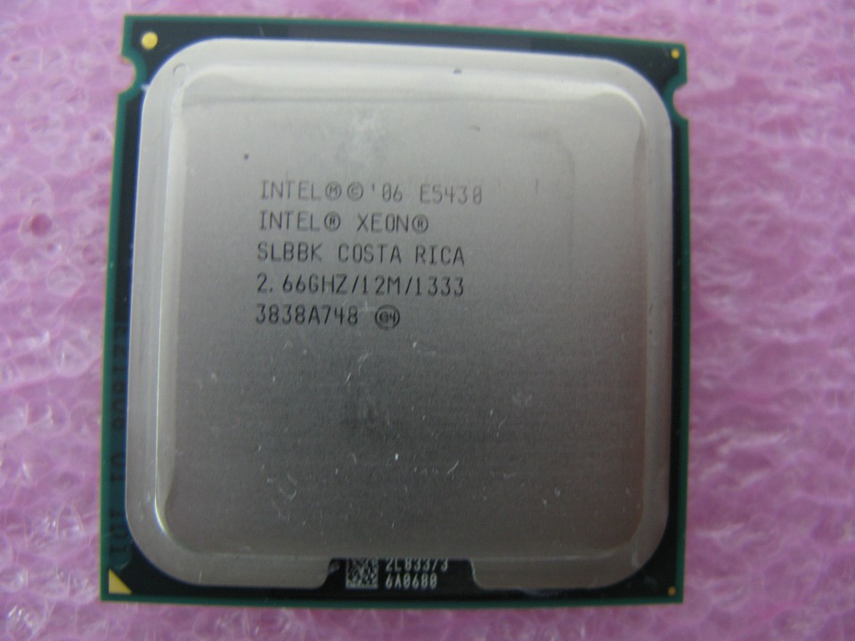 lot 2 * Intel Xeon SLBBK E5430 2.66Ghz Quad Core 12M/1333 LGA771 735858198882| eBay