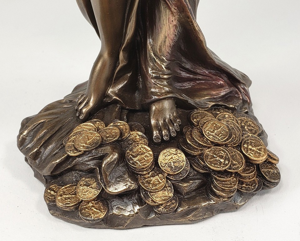 Veronese 12" Fortuna Roman Angel Goddess of Fortune & Luck Statue ...