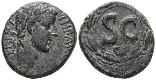 Roman Bronze Coin - Antioch on the Orontes Seleucis and Pieria 5 BC ...