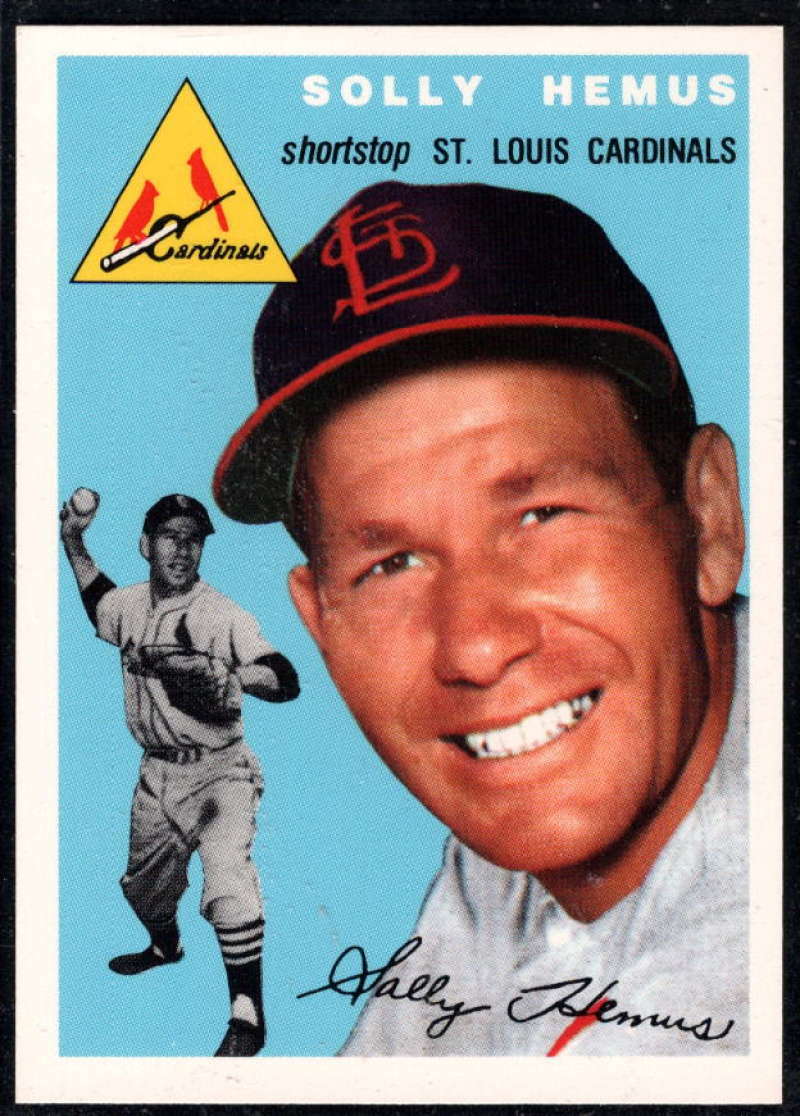 Solly Hemus 1994 Topps Archives 1954 #117 Cardinals (BOX 44) ID:16160 ...