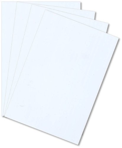 (10 Pk) Styrene Sheets - 0.030" Thick - White - 8.5" x 11" | eBay