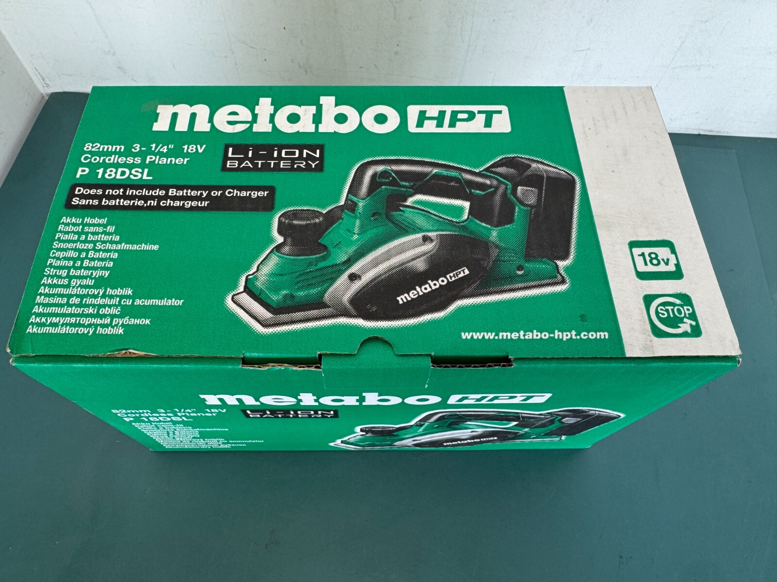 METABO HPT 18V MultiVolt Cordless Hand Planer | Tool Only - No Battery ...