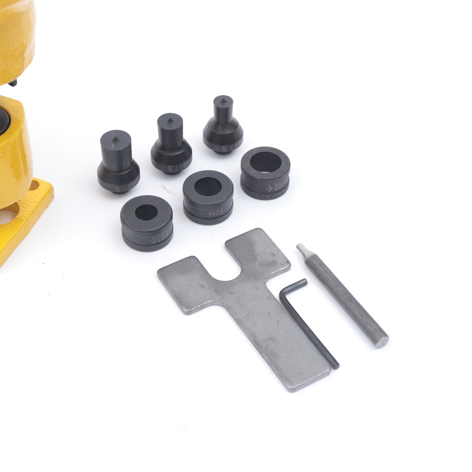 TOP CH-60 Hydraulic Busbar Hole Puncher 31 Ton Knockout Punch Set Four ...