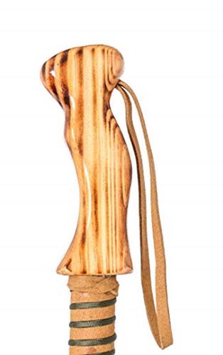 FOREST PILOT 3-pc Detachable Hardwood Walking Stick Pine Handle with ...