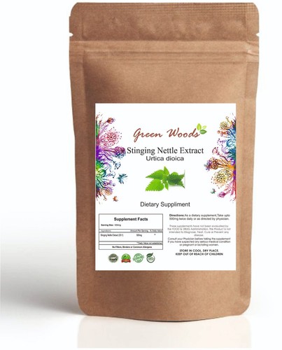 Stinging nettle root 100% Organic Extract Powder-Urinary tract health ...
