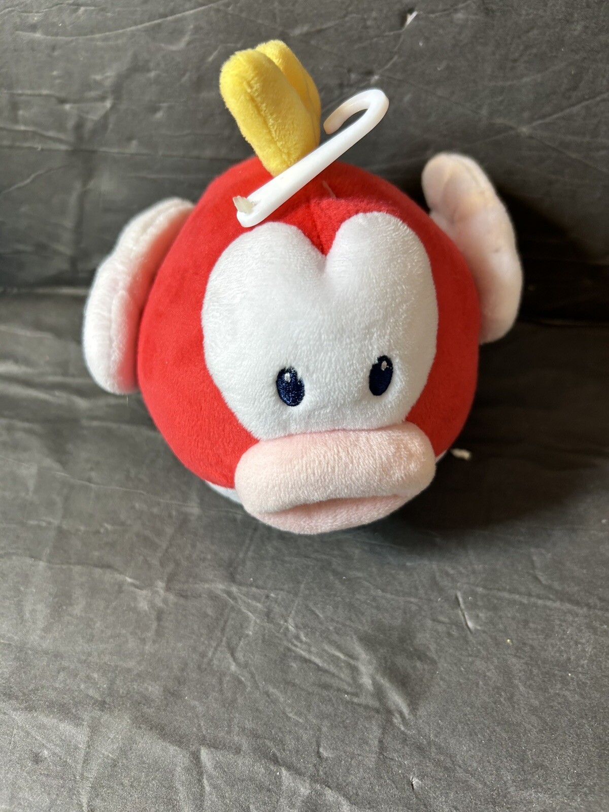 Super Mario Cheep Cheep Plush 5" Stuffed Animal Toy Fish 2017 Nintendo ...