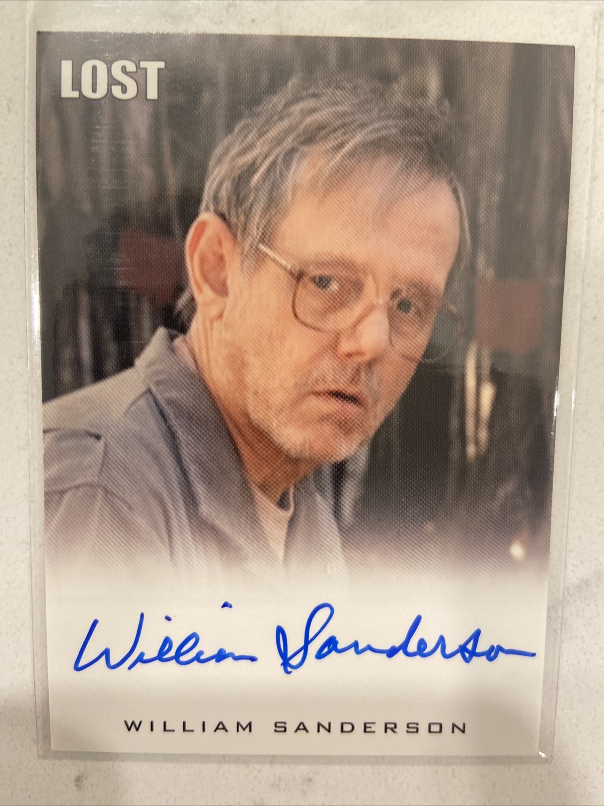 Rittenhouse Lost Seasons 1-5 William Sanderson as Oldham Autograph Auto ...