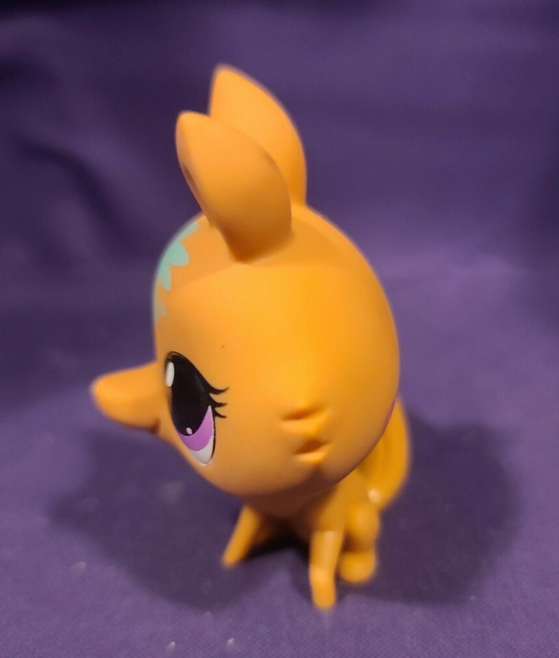 Authentic Littlest Pet Shop LPS #3531 Flower Fox Mouse Cat Paint ...