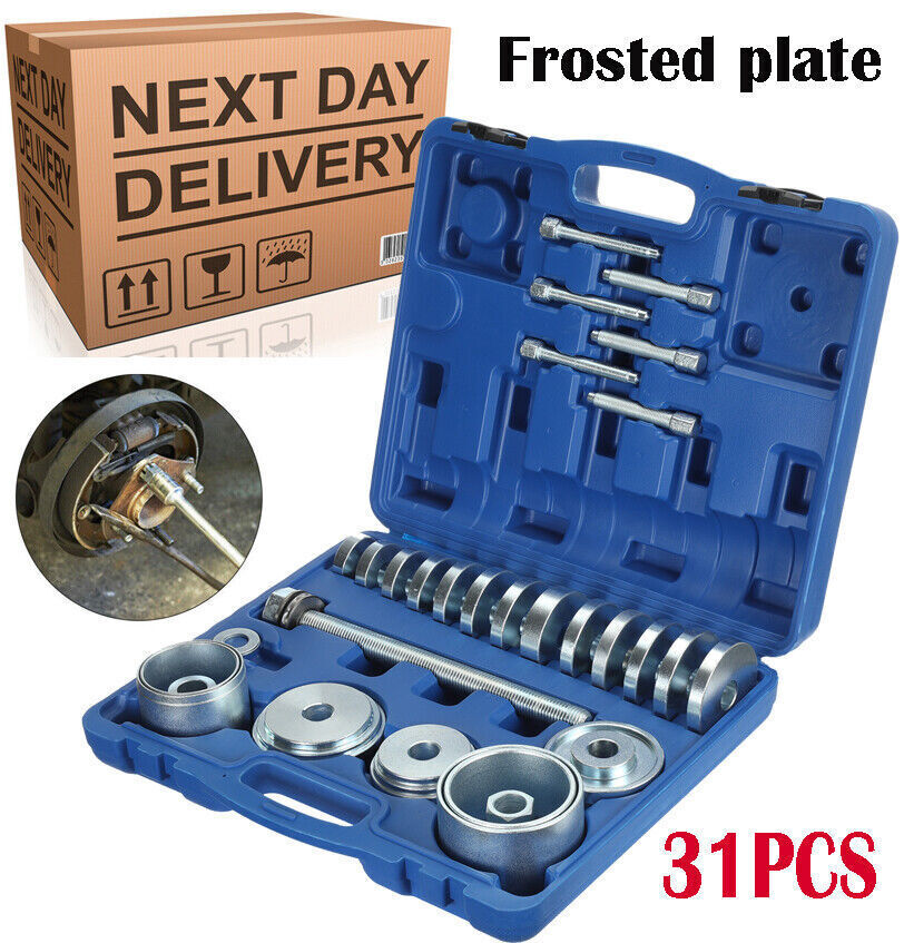31Pcs Front Wheel Hub Drive Bearing Puller Press Tool Wheel Hub Removal ...