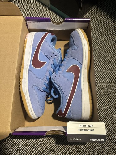 Size 8.5 - Nike SB Dunk Low Premium Philadelphia Phillies 195869045689 ...