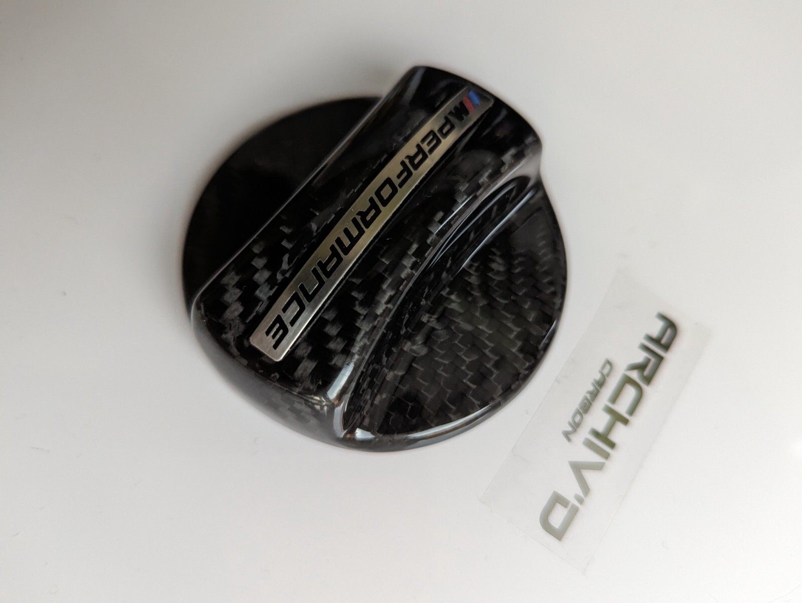 Carbon M Performance Fuel Cap Tank Filler Cap Cover Dry Carbon Fibre ...