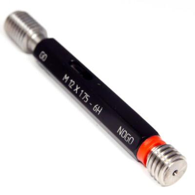 SPI 34-628-8 Double End Plug Thread Go/No Go Gage M12x1.75 6H NPL | eBay