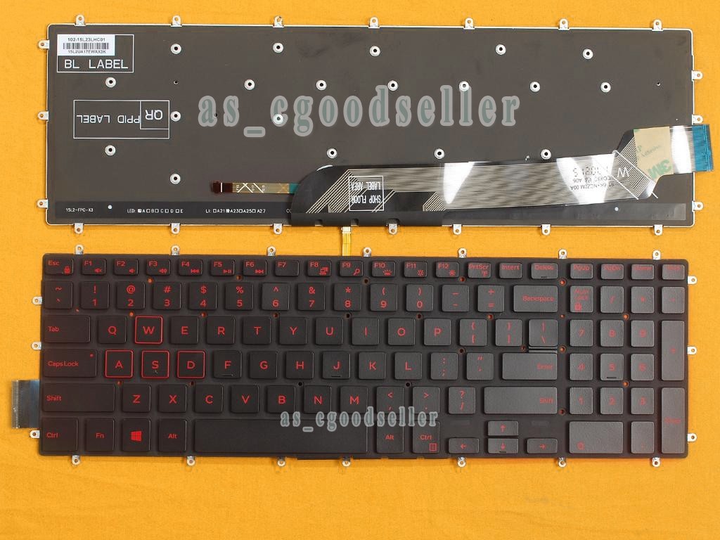 DELL Inspiron 15 7566 5567 7567 5665 15-7000 5765 5767 5565 Keyboard US ...