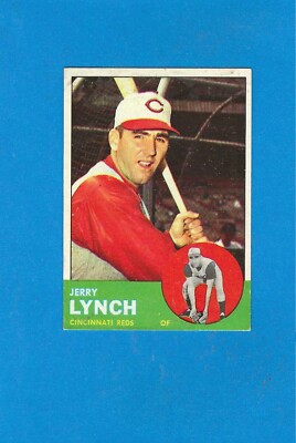 1963 Topps #37 Jerry Lynch Reds EX | eBay