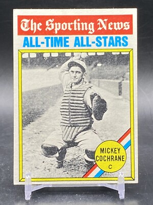1976 Topps #348 Mickey Cochrane All time Stars Vintage Baseball Card | eBay