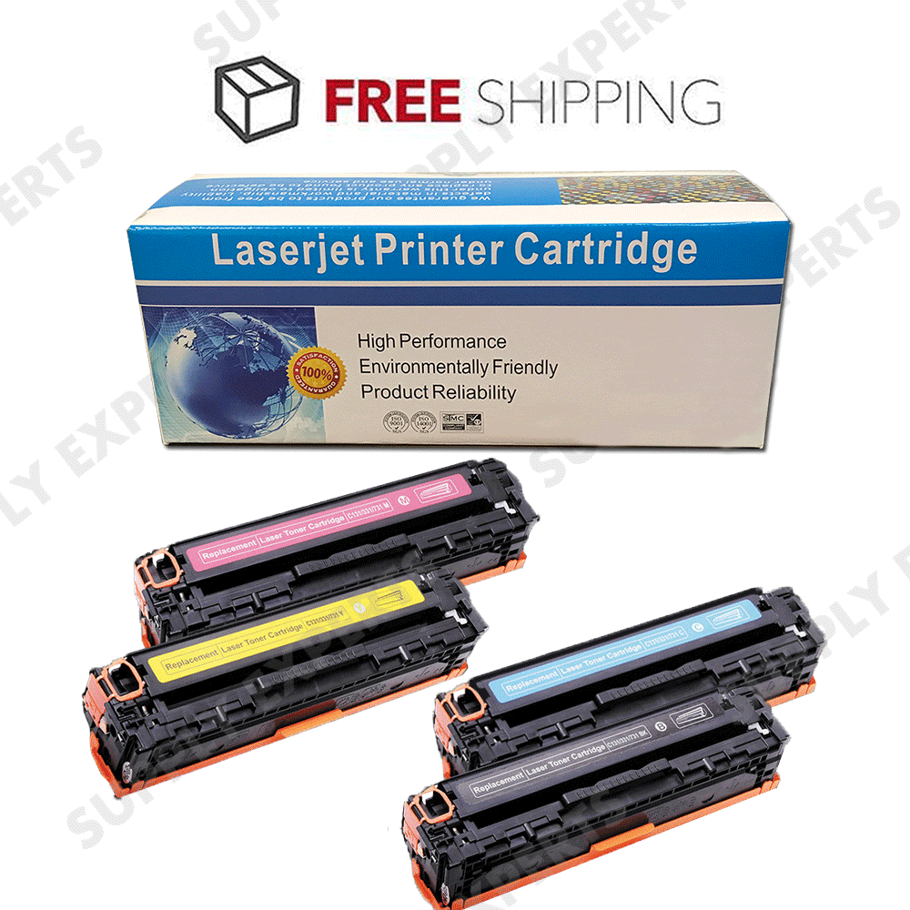 4 Pack CRG131 Toner SET for Canon imageCLASS MF8230CN MF8280CW MF628Cw ...