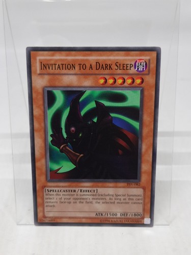 Invitation To A Dark Sleep PSV-082 Yu-Gi-Oh! Card Light Play Unlimited ...