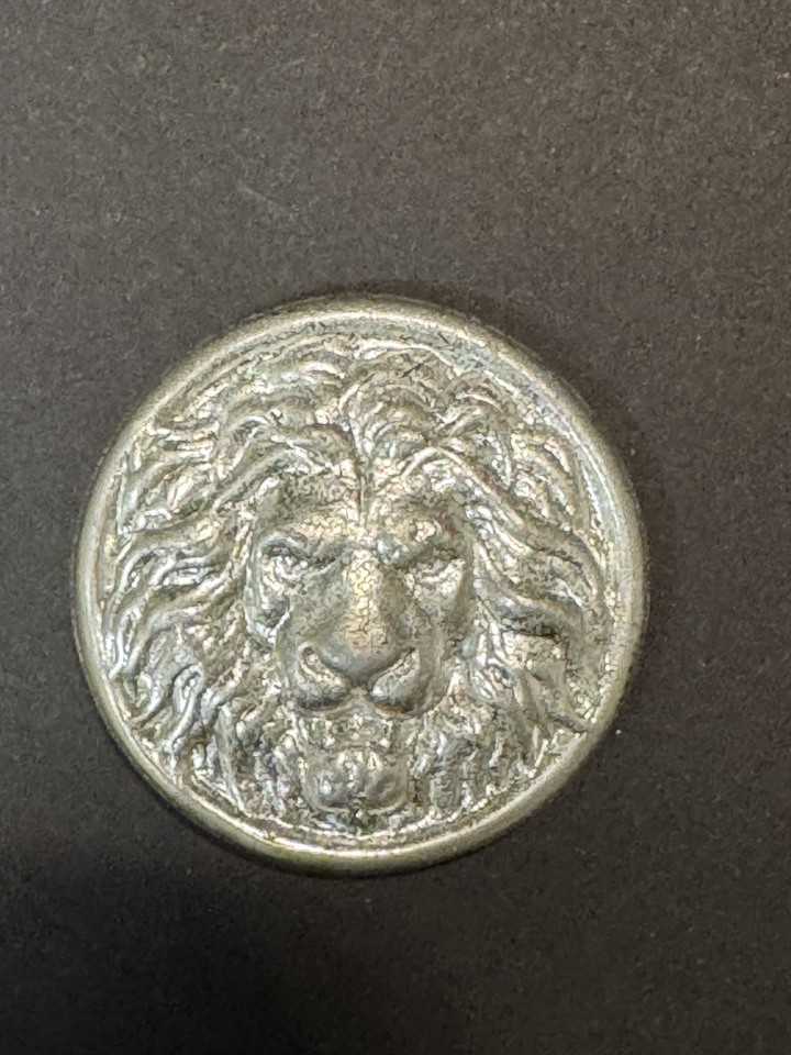 Hand Poured Lions Not Sheep Pewter Coin Token 1" Height (New) | eBay