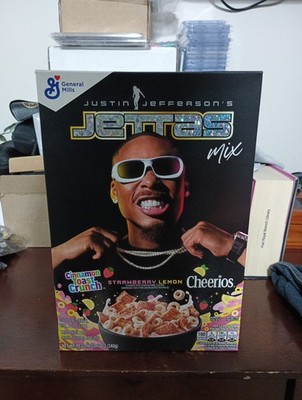 Justin Jefferson Jettas Mix Cereal 2025 Limited-Edition Minnesota ...