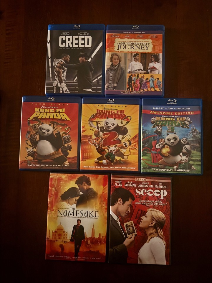 Blu-ray DVD Movie Lot – Buy One Get One Free – BOGO – Family, Animated ...