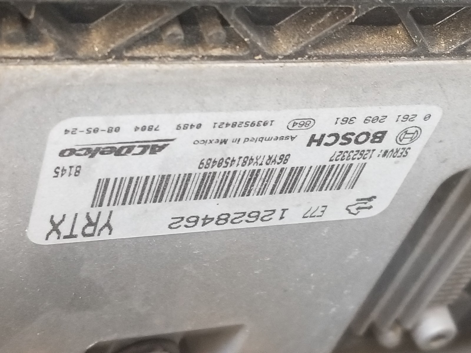 2008 2009 CADILLAC CTS SRX ENGINE MODULE ECM 12628462 | eBay