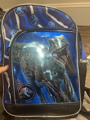 Jurassic World Raptor Boys Backpack - Blue (JRCFA02-W) 840716231158| eBay