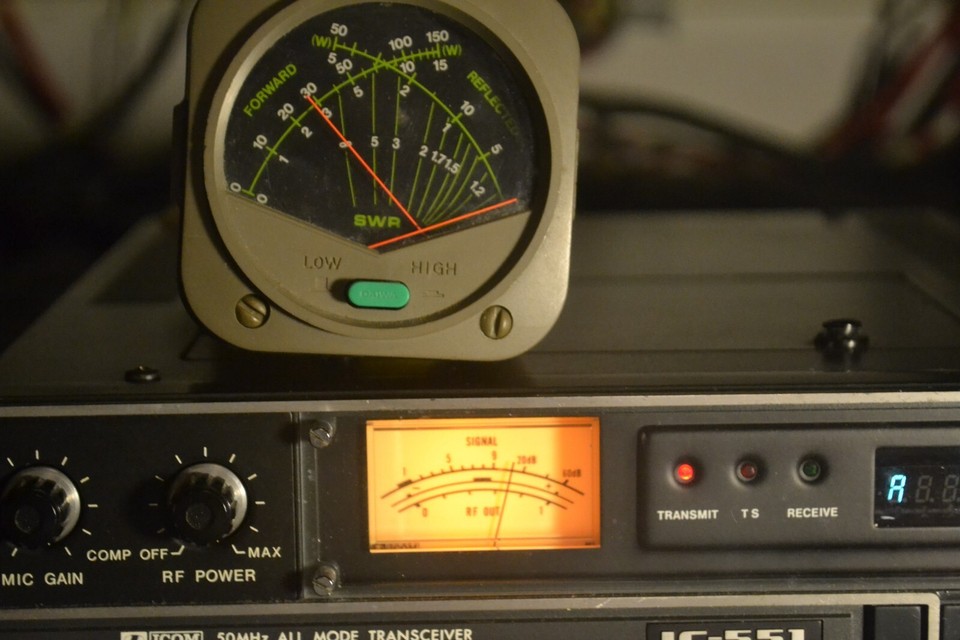 Icom IC-251 or IC-351 or IC-551 , 144 MHz , 430 MHz, 50MHz Ham ...