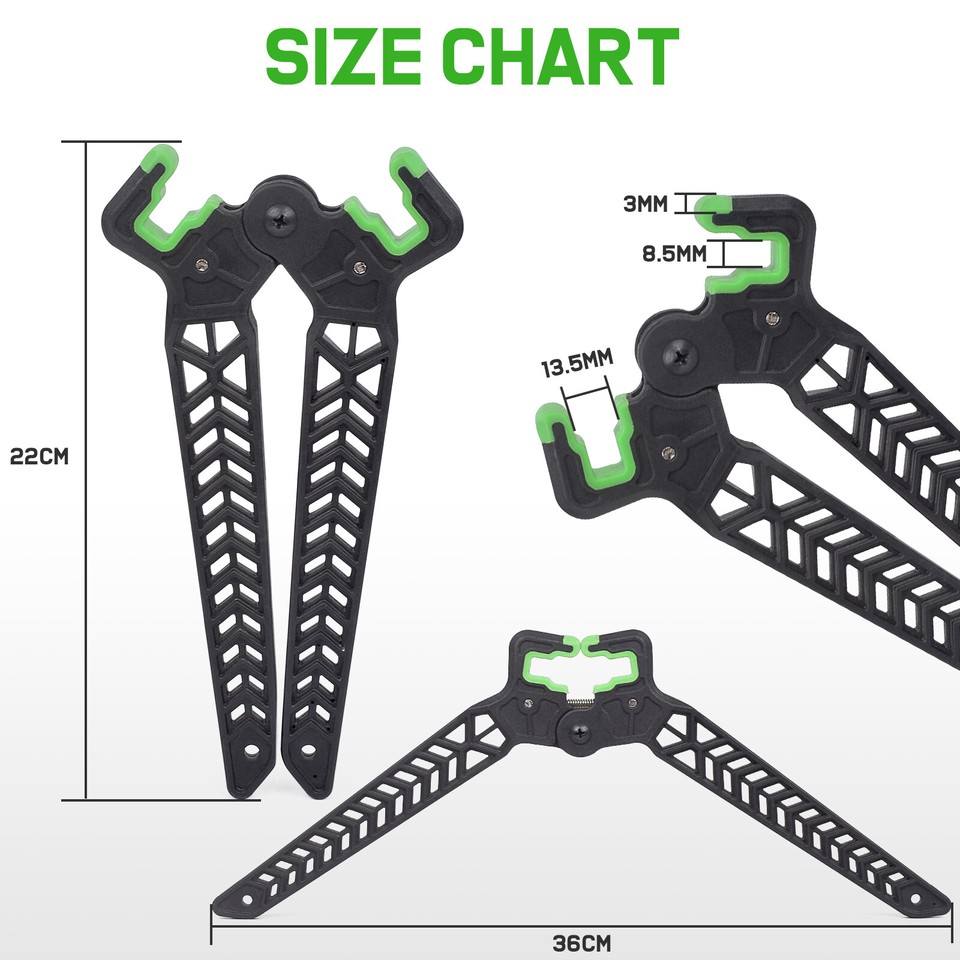 Archery Bow Kick Stand Holder Scissor for Compound Bow Target Hunting ...