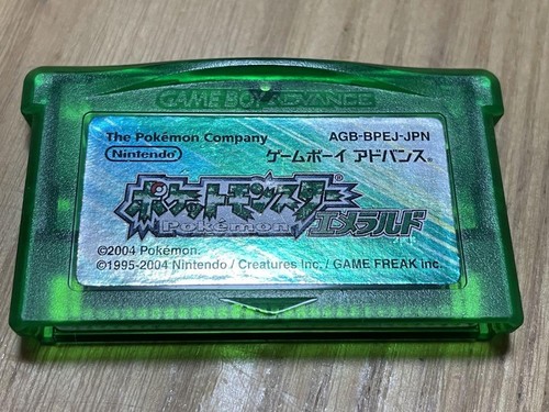 Pokemon Emerald Version Gameboy Advance Japan Japanese game GBA Japan ...