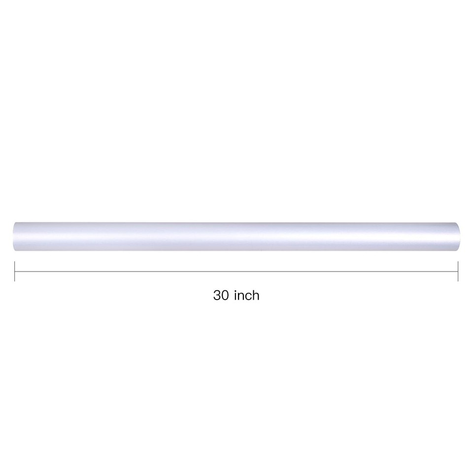 Pearl White Matte Wrapping Paper-81.5 Sq Ft-Solid Color Pearly-lustre ...