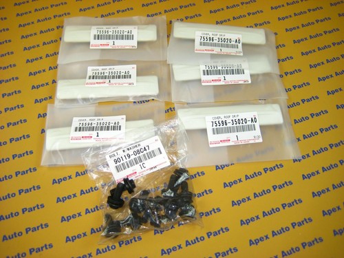 Toyota FJ Cruiser Roof Rack Smooth Cover Kit Cover Clips & Bolts OEM ...