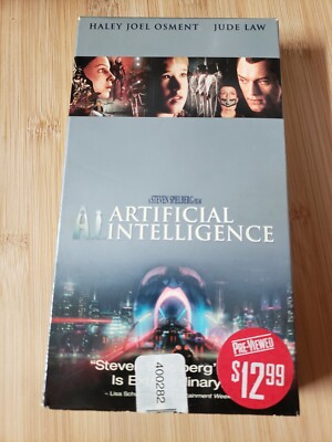 A.I. Artificial Intelligence (VHS, 2002) Haley Joel Osment, Jude Law 667068956832| eBay